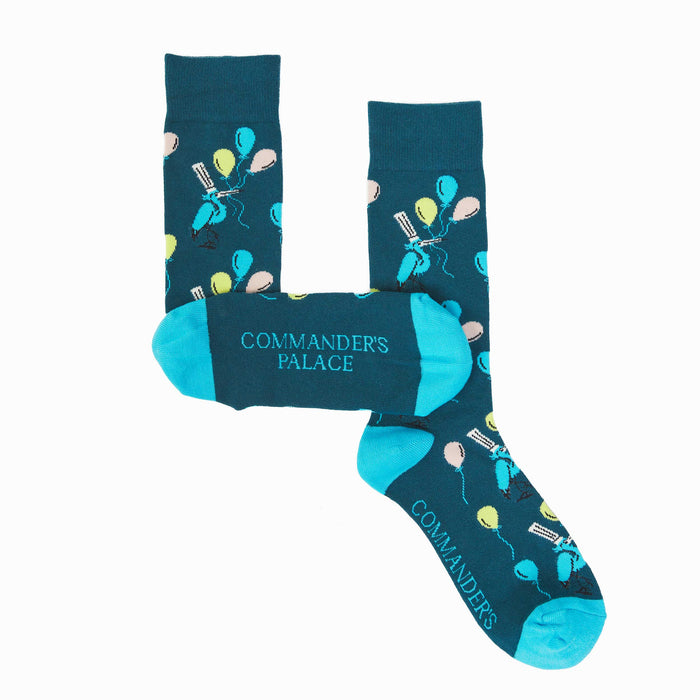 Commander's Palace Socks