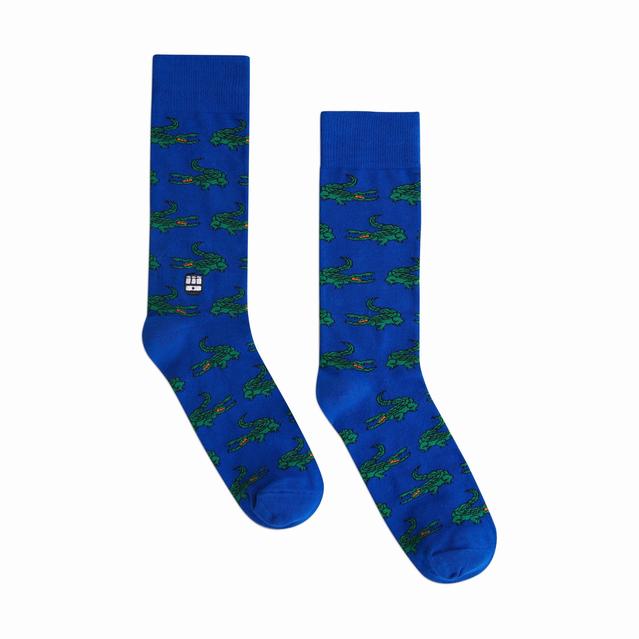 Bonfolk Gator Blue Socks