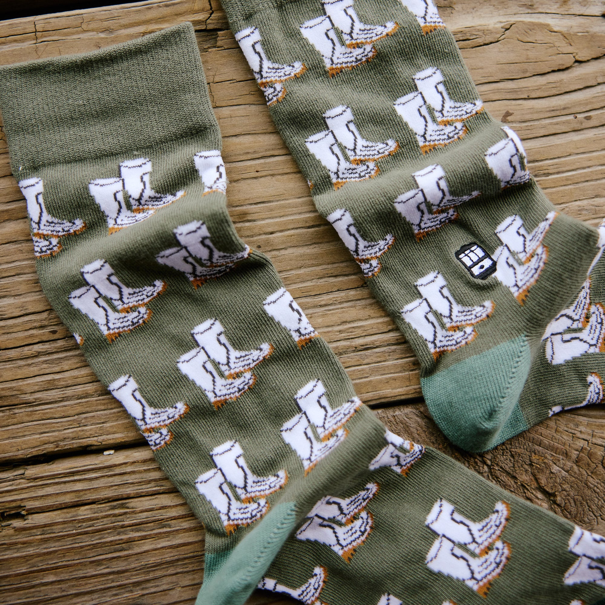 Shrimp Boots Socks